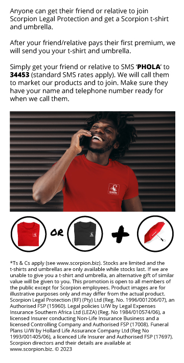 Scorpion Legal Protection | Scorpion Rewards